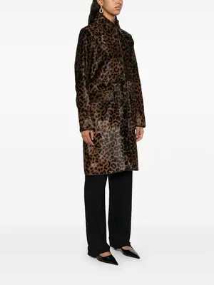 TOTEME Leather Coat