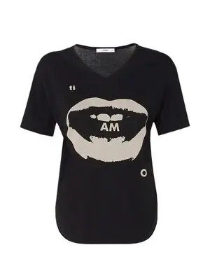 Fendi Ti Amo Print Cotton T-shirt