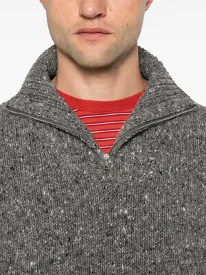Auralee Wool Turtle-neck Jumper