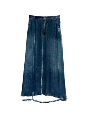 PIERRE-LOUIS MASCIA Printed Long Skirt By