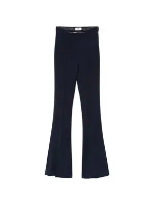 Elisabetta Franchi Flared Trousers - Blue