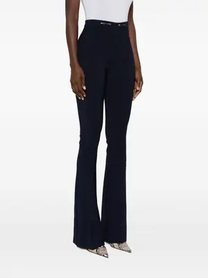 Elisabetta Franchi Flared Trousers - Blue
