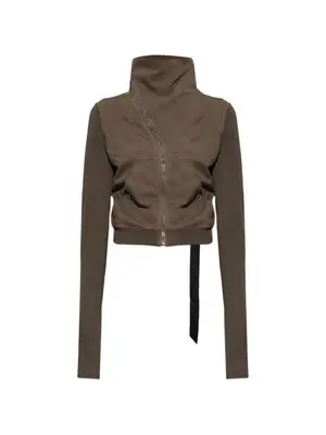Rick Owens Cotton High-neck Sweatshirt
