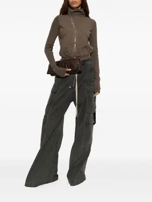 Rick Owens Cotton High-neck Sweatshirt