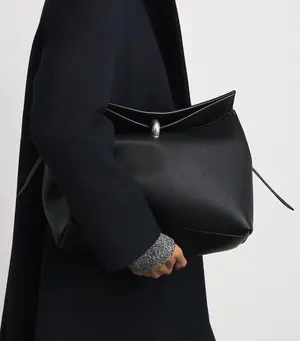 Jacquemus Leather Valérie Messenger Bag