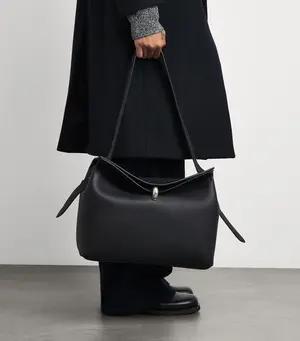 Jacquemus Leather Valérie Messenger Bag