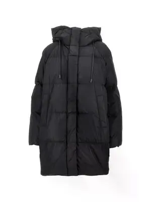 Max Mara Quilted Hooded Single-breasted Coat