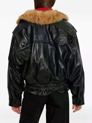 Isabel Marant Étoile Valina Leather Coat