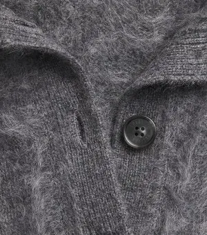 Guest In Residence Cashmere Grizzly Cardigan - Grey