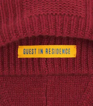 Guest In Residence Cashmere Ribbed Beanie