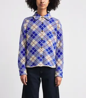 Guest In Residence Cashmere Plaid Dylan Shirt
