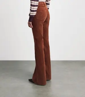 MOTHER Corduroy The Doozy Flared Trousers