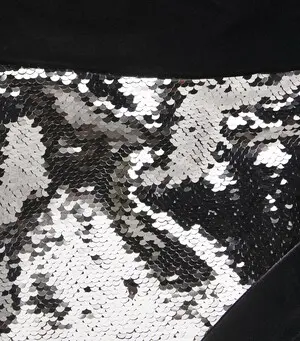 Monique Lhuillier Velvet Sequin-trim Gown