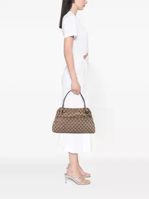 Gucci 2000-2015 Gg Canvas Eclipse Shoulder Bag