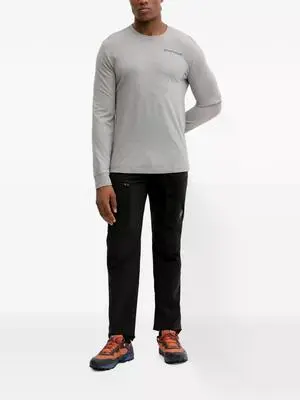 Smartwool Logo-print Graphic-print T-shirt - Grey