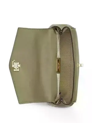 Ralph Lauren Farrah Logo-plaque Leather Tote Bag