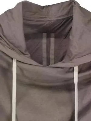 Rick Owens Cropped Drawstring Hoodie