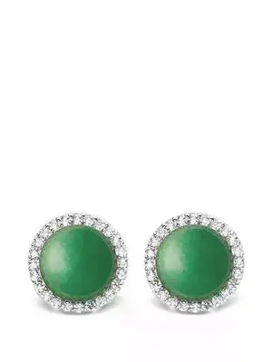 DANIEL WELLINGTON Audrey Crystal-embellished Stud Earrings - Silver