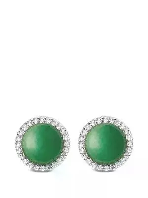 DANIEL WELLINGTON Audrey Crystal-embellished Stud Earrings - Silver