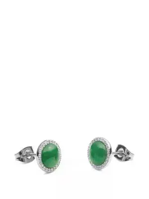 DANIEL WELLINGTON Audrey Crystal-embellished Stud Earrings - Silver