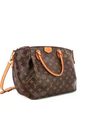 LOUIS VUITTON Turenne Handbag Monogram Canvas Mm Satchel - Brown