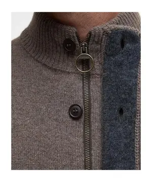 Barbour Stand Collar Cardigan