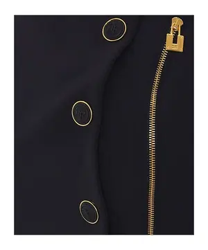 Elisabetta Franchi Veste En Double Crêpe Stretch