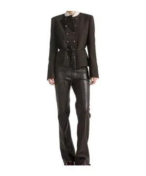 Seventy Wool Blend Jacket With Belt