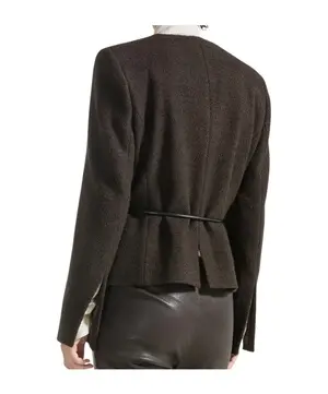 Seventy Wool Blend Jacket With Belt