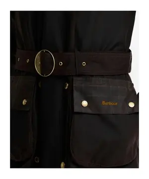 Barbour Elva Belted Wax Coat - No