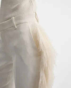 Phoebe Philo Belt Loop Casual Pants