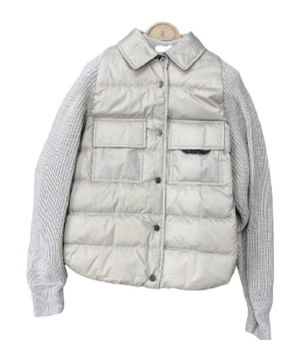 Brunello Cucinelli Long-sleeved Padded Jacket - No