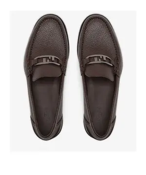Fendi Olock Logo Plaque Loafers