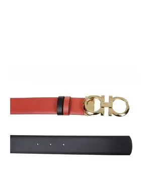 FERRAGAMO Reversible Belt With Buckle