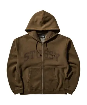 StÜssy Long-sleeved Hoodie - Brown