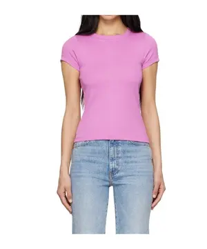 FLORE FLORE Car-themed Baby T-shirt - Pink