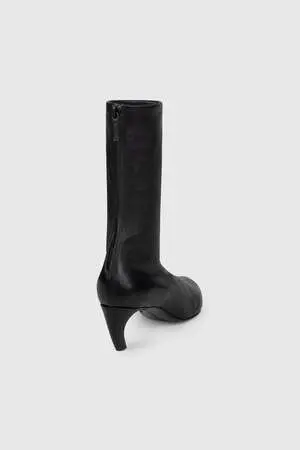 Victoria Beckham Harlow Mid Boot 55 Stretch Nappa Leather