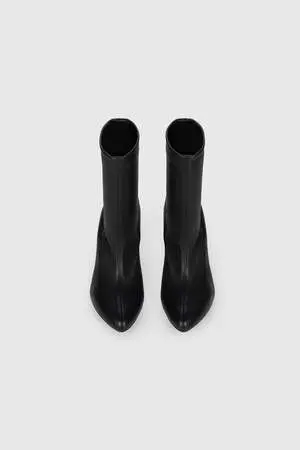 Victoria Beckham Harlow Mid Boot 55 Stretch Nappa Leather
