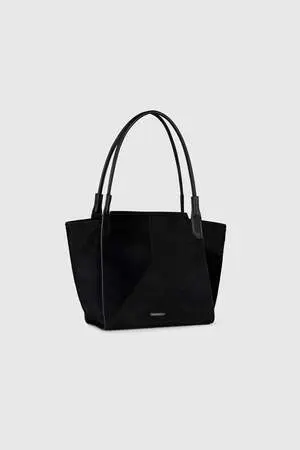 Victoria Beckham Tote Hair Calf Leather