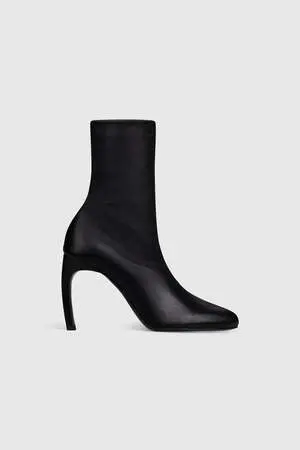 Victoria Beckham Harlow Mid Boot 100 Stretch Nappa Leather
