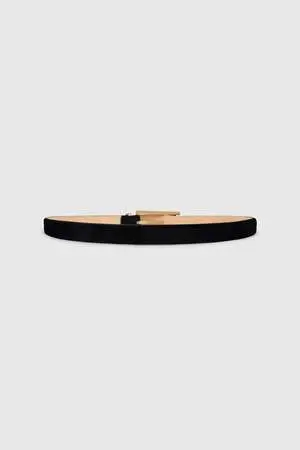 Victoria Beckham Dorian Pin-buckle Belt 25mm Hair Calf Leather