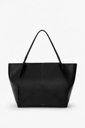 Victoria Beckham Travel Tote Soft Calf Leather - Black
