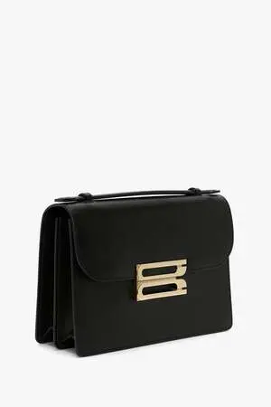 Victoria Beckham Dorian Bag Shiny Calf Leather - Black