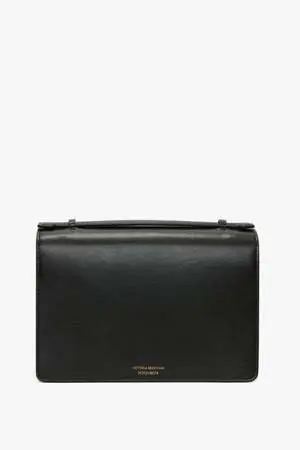 Victoria Beckham Dorian Bag Shiny Calf Leather - Black