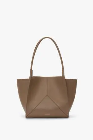 Victoria Beckham Tote Soft Calf Leather - Grey