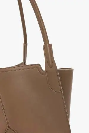 Victoria Beckham Tote Soft Calf Leather - Grey