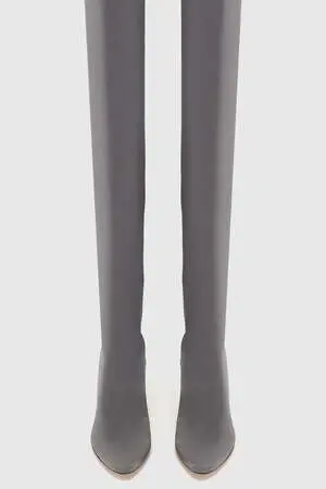 Victoria Beckham Harlow Thigh-high Boot 100 Jersey - Grey