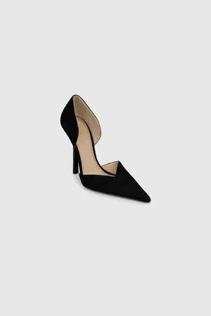 Victoria Beckham Angle D'orsay Pump 115 Suede