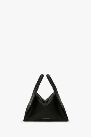 Victoria Beckham Plié Mini Bag Soft Calf Leather - Black