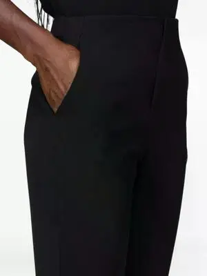 HANITA Turn-up Cuff Trousers - Black